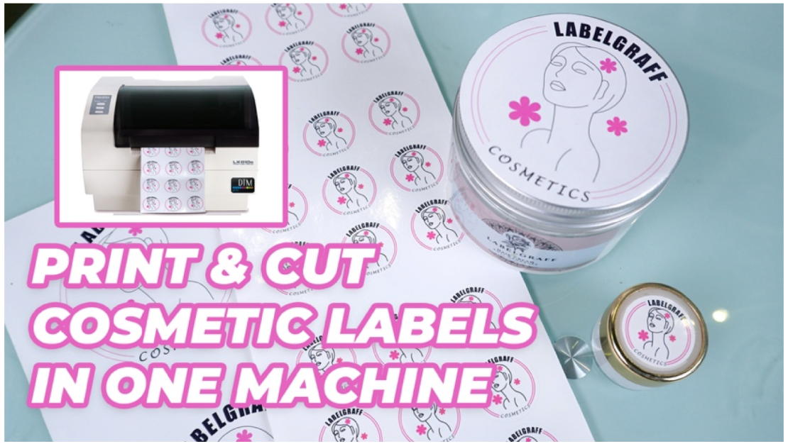 Print and cut cosmetic labels | Labelgraff