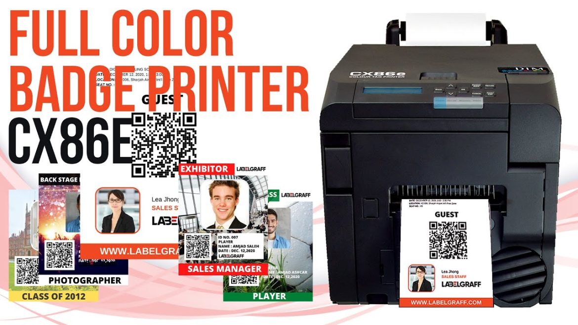 Print Full Color Badge | Labelgraff