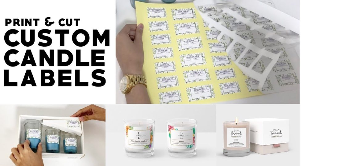 Print and Cut Candle Stickers | Labelgraff