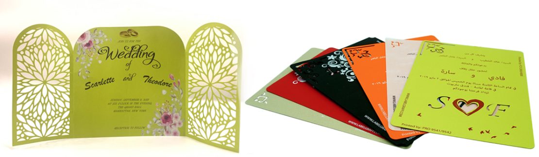 Creative wedding invitation cards | Labelgraff